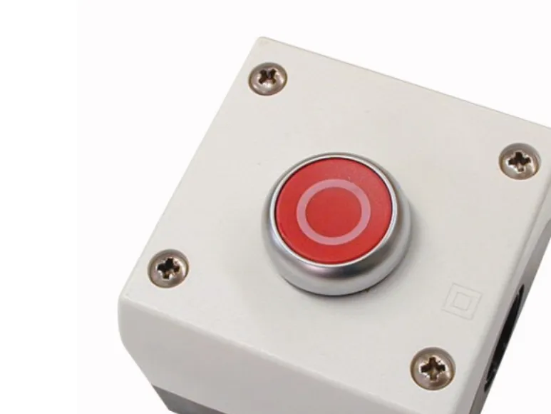 Eaton M22-D-R-X0/KC11/I, Knap, Rød, Titanium, Hvid, Plast, IP66, IP67, IP69