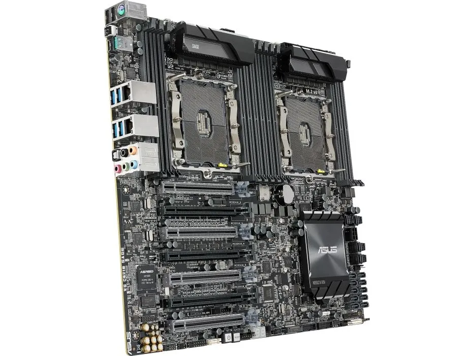 ASUS WS C621E SAGE - Bundkort - SSI EEB - Socket P - 2 CPUer ...