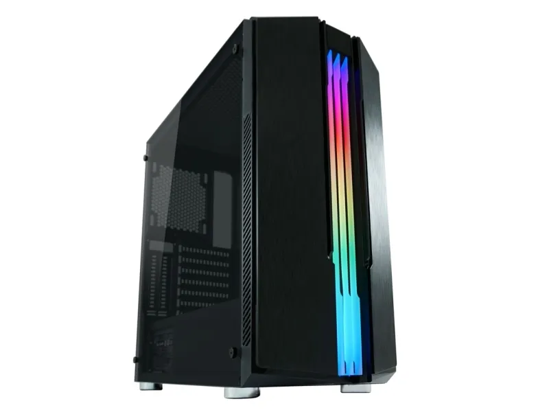 LC Power Gaming 702B Skyscraper_X - Tower - ATX - genomskinlig sidopanel (härdat glas) - no ...