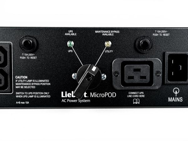 Liebert MicroPod MP2-220K - Förbikopplare (kan monteras i rack) - AC ...