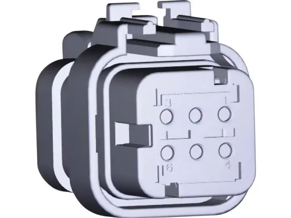 TE Connectivity Tilslutningskabinet-kabel AMPSEAL16 Samlet antal poler ...