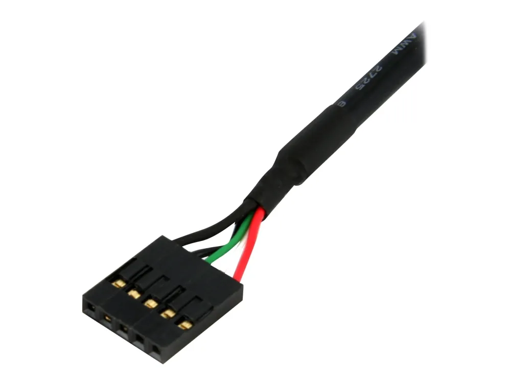 StarTech.com 24in Internal 5 pin USB IDC Motherboard Header Cable F/F ...