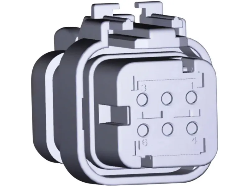 TE Connectivity Tilslutningskabinet-kabel AMPSEAL16 Samlet antal poler ...