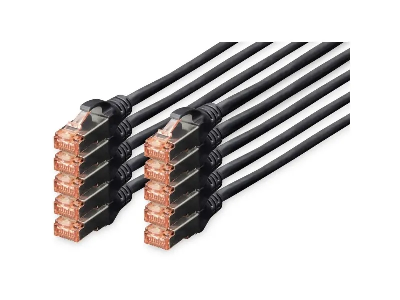 DIGITUS Professional - Patchkabel - RJ-45 (han) til RJ-45 (han) - 25 cm ...